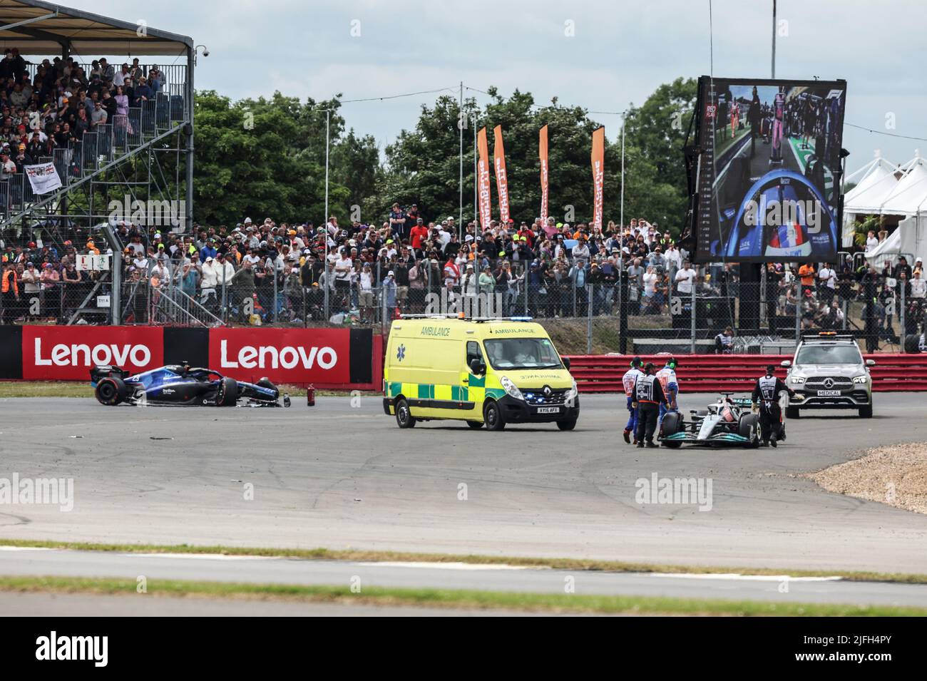 Silverstone, UK. 3rd July, 2022. 23 ALBON Alexander (tha), Williams ...