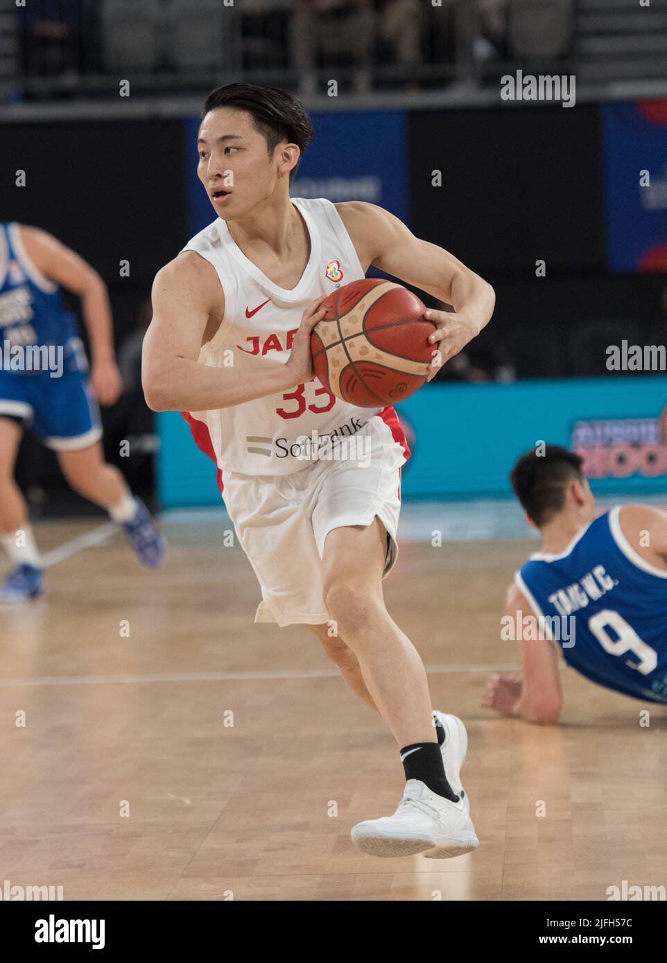 Yuki Kawamura of Japan Basketball team seen in action during the FIBA ...