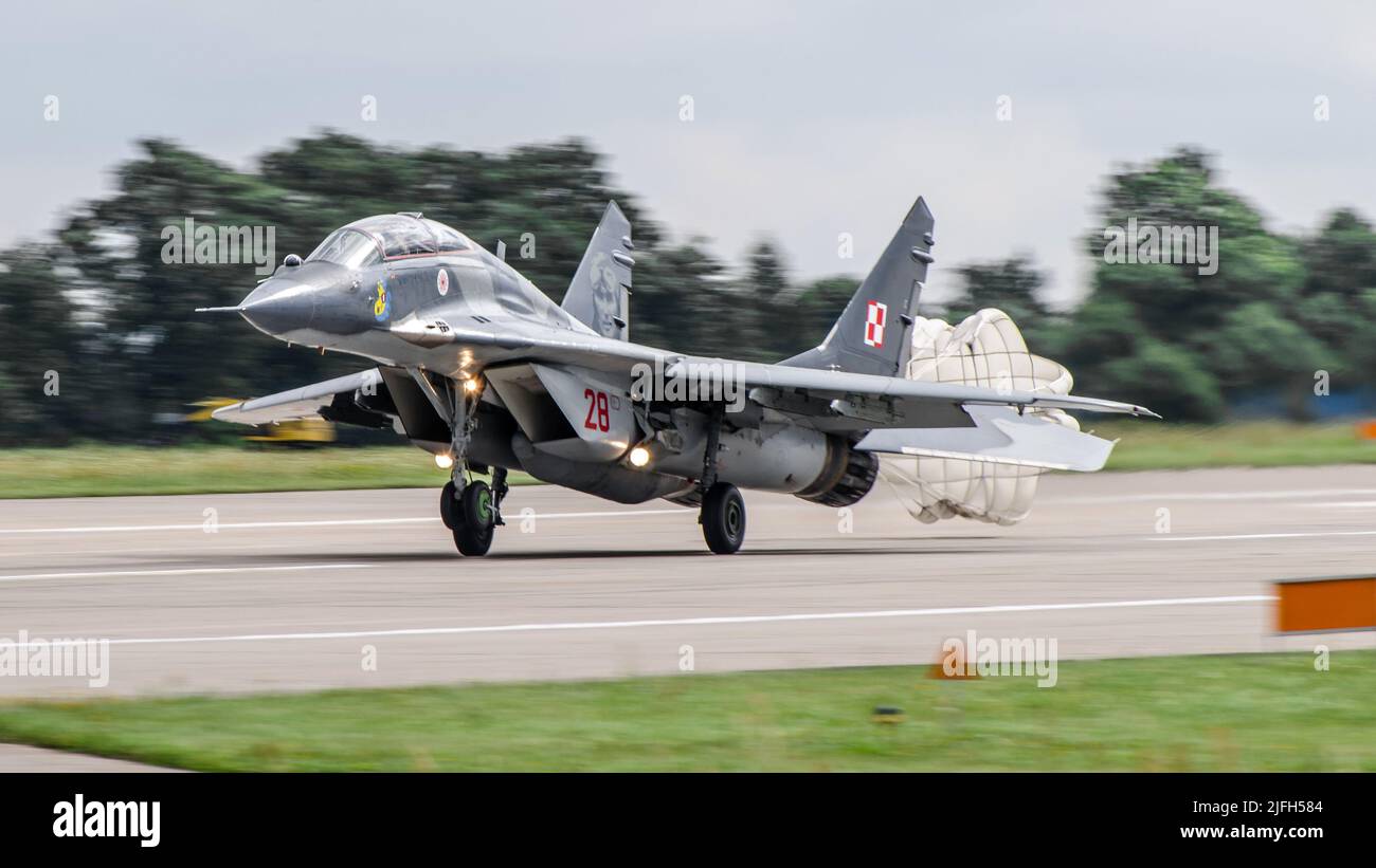 23rd Military Air Base, Mińsk Mazowiecki, Poland - August 14, 2014 ...