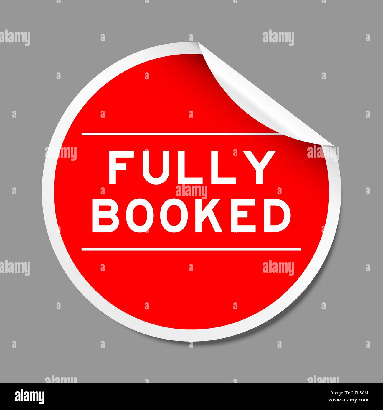 Fully booked restaurant Stock Vector Images - Alamy