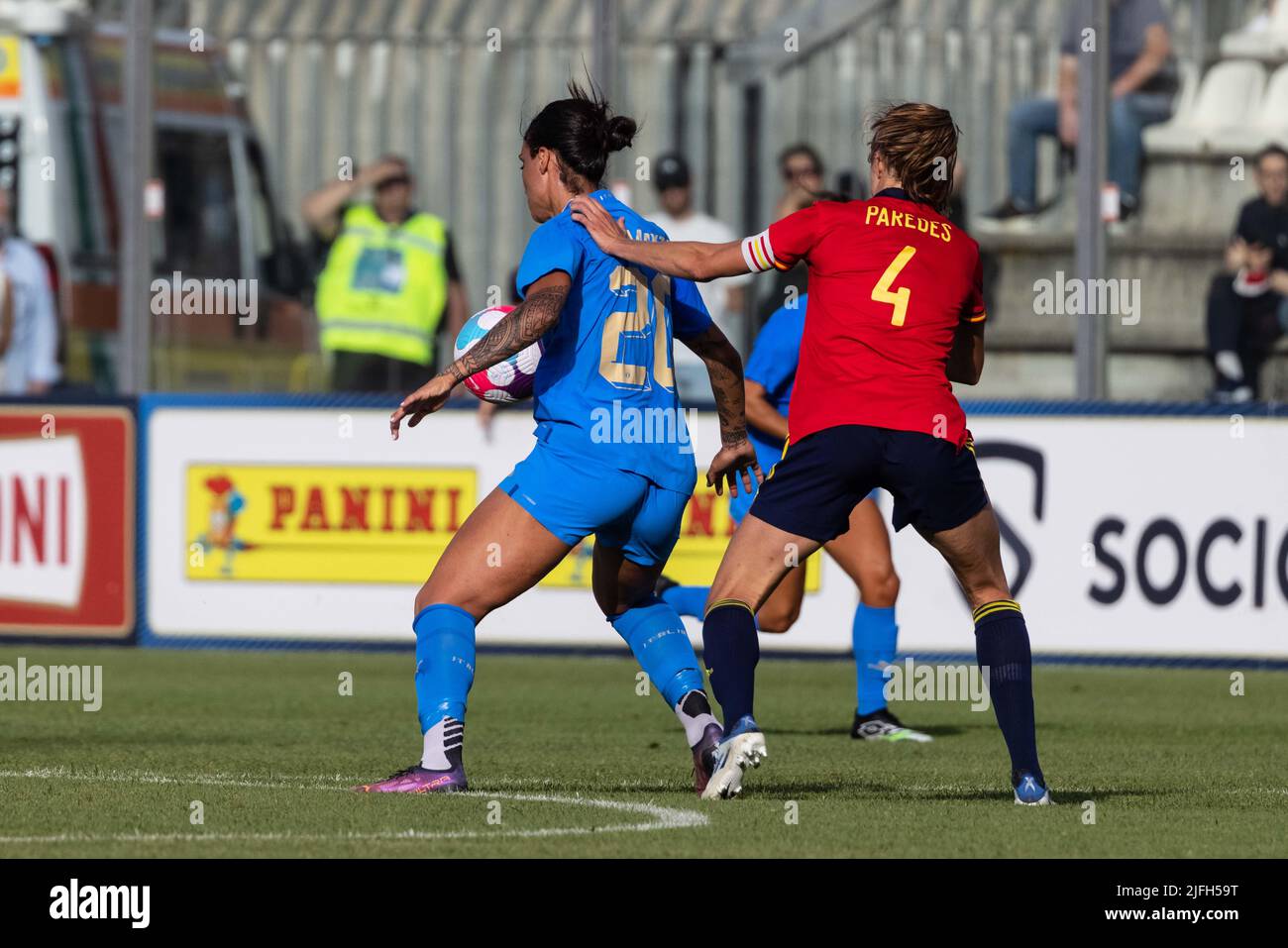 Martina Piemonte of Italy, Irene Paredes Hernandez of Spain during the ...