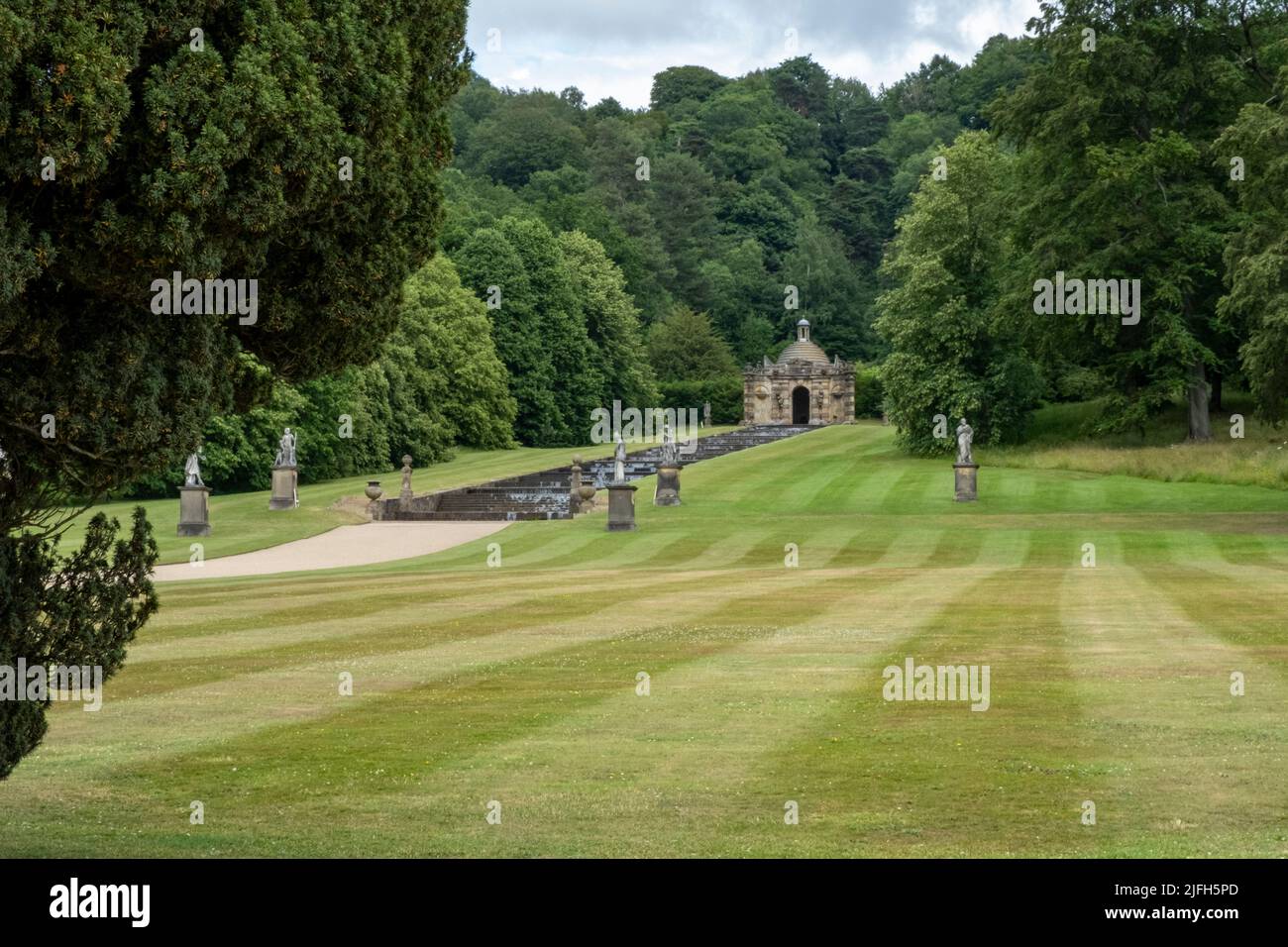 Chatsworth House, Derbyshire England. Seat of the Duke and Duchess of ...