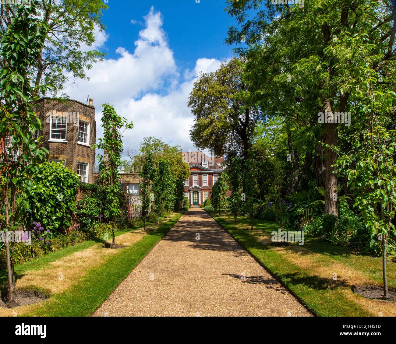 London, UK - May 19th 2022: View of the beautiful Fenton House - a 17th ...