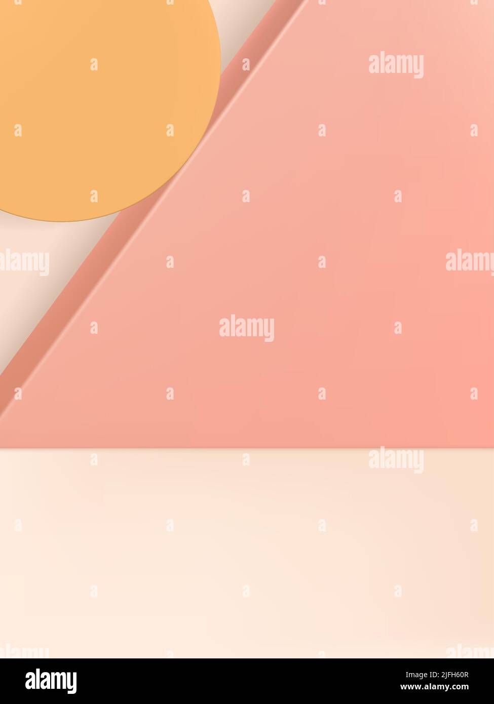 Vector Minimal Geometric Shapes Studio Shot Background Stock Vector ...