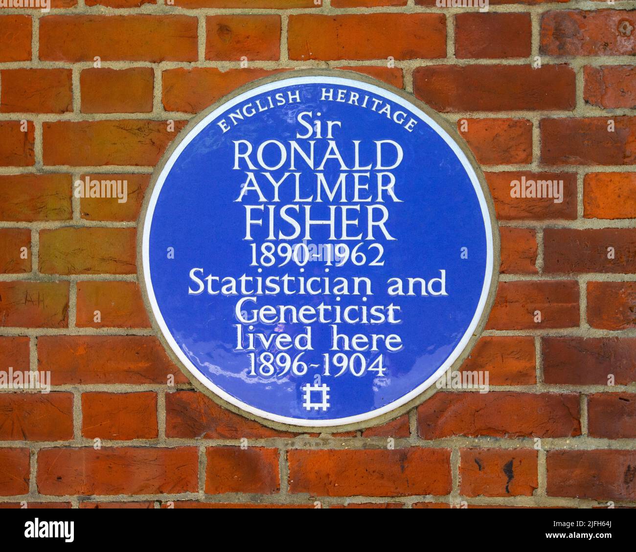 London, UK - May 19th 2022: A blue plaque in Hampstead, London, marking ...