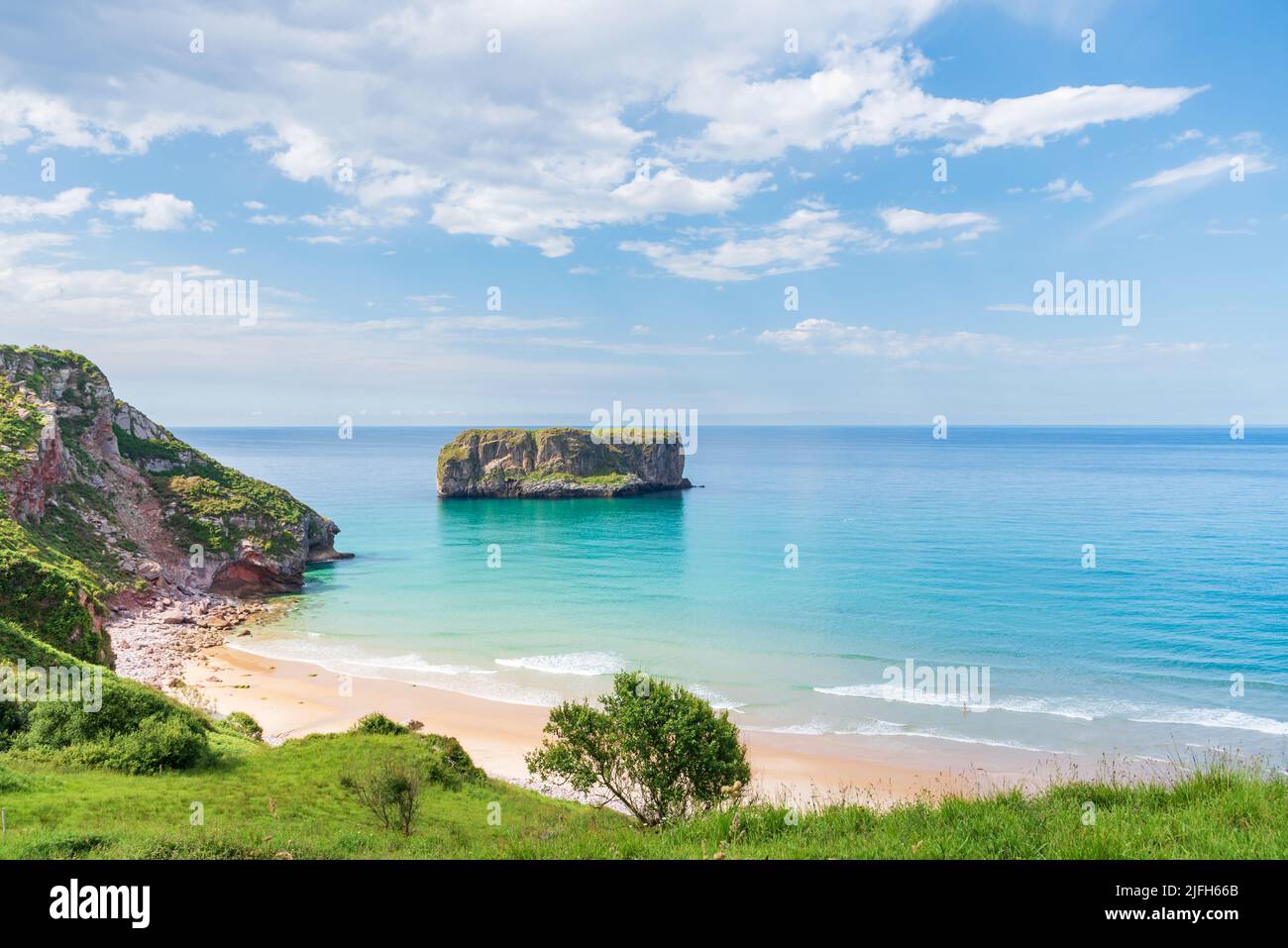 Beautiful beach llanes in hi-res stock photography and images - Alamy