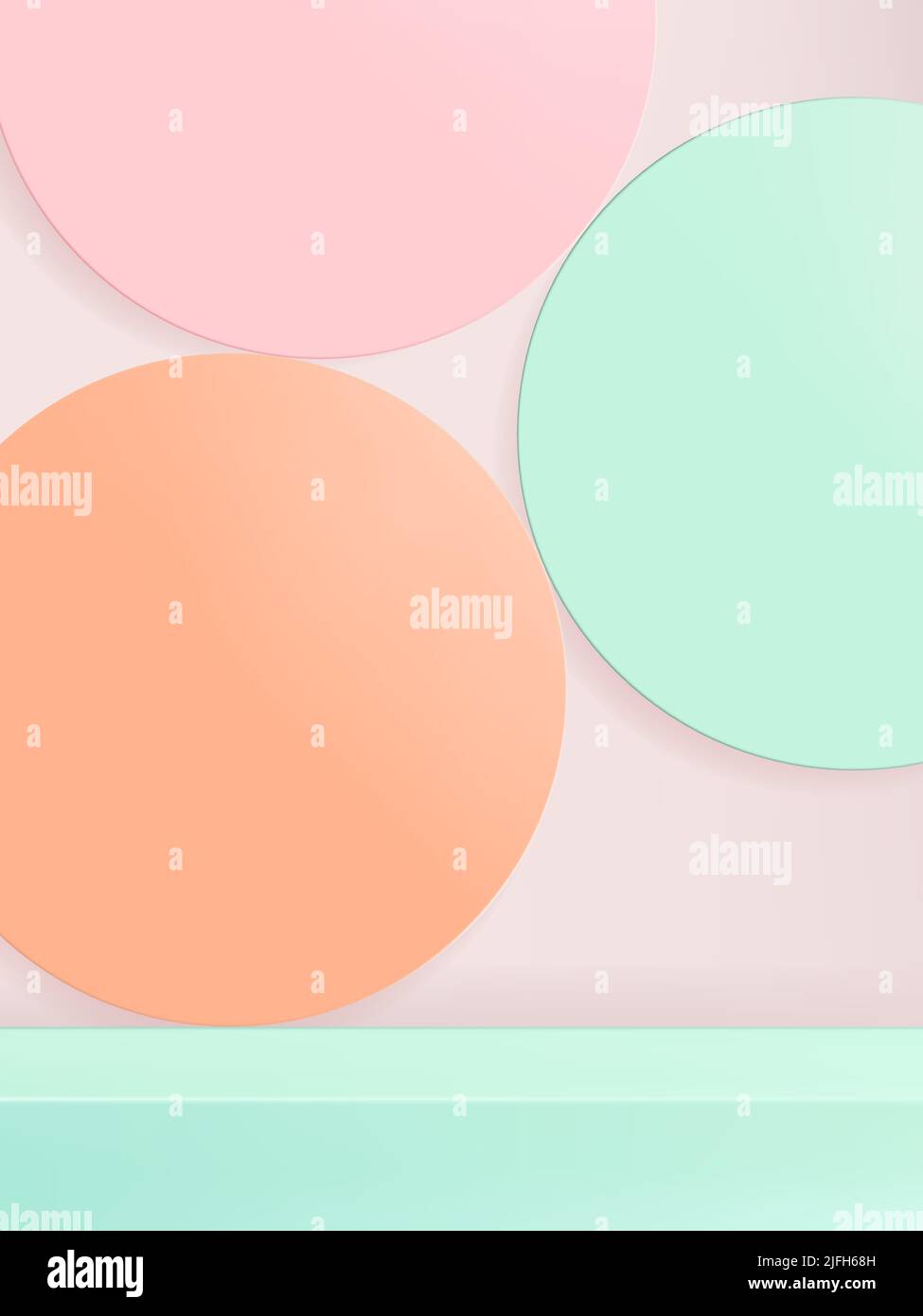 Vector Minimal Geometric Shapes Studio Shot Background Stock Vector ...