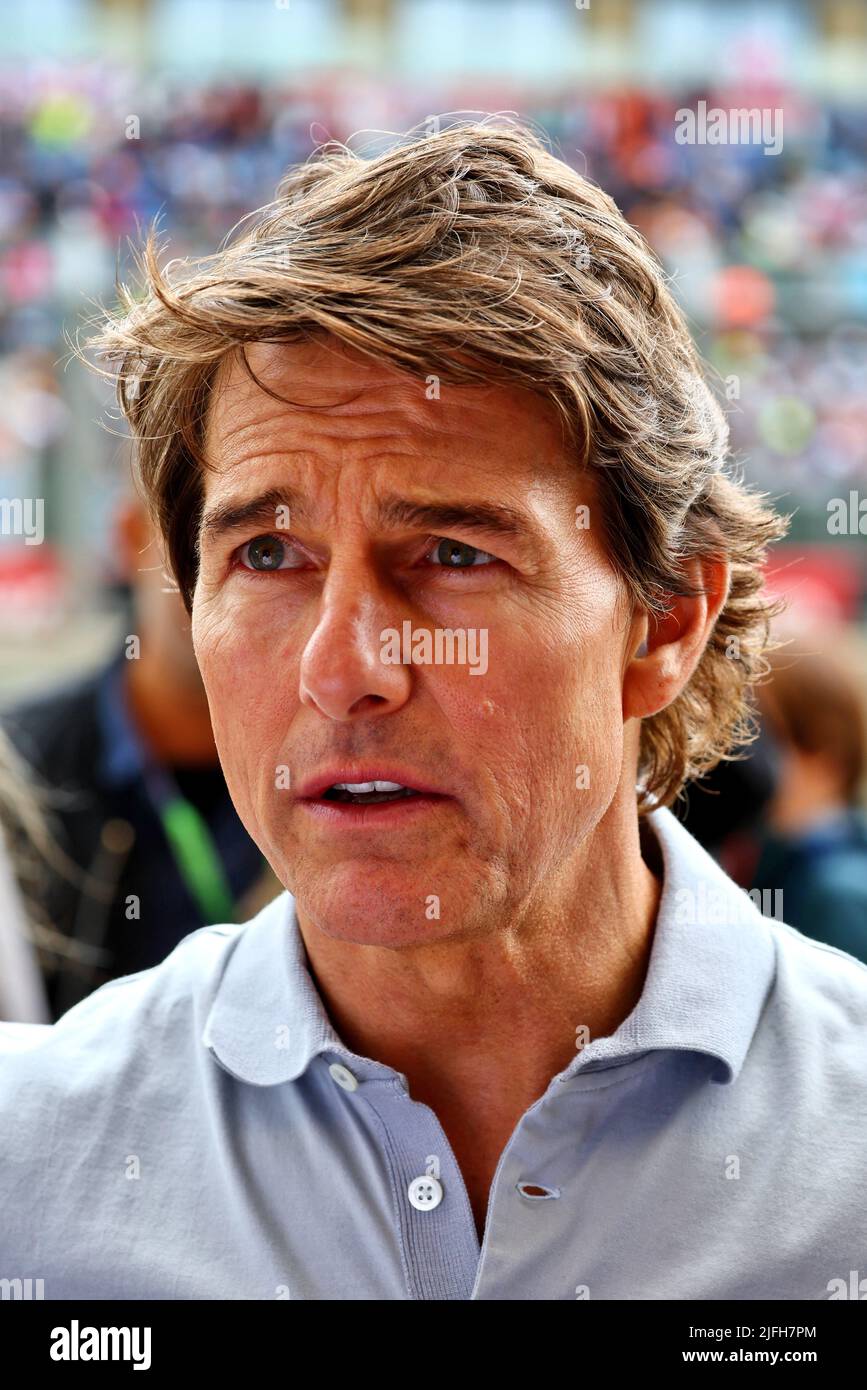 Tom Cruise (USA) Actor. 03.07.2022. Formula 1 World Championship, Rd 10 ...
