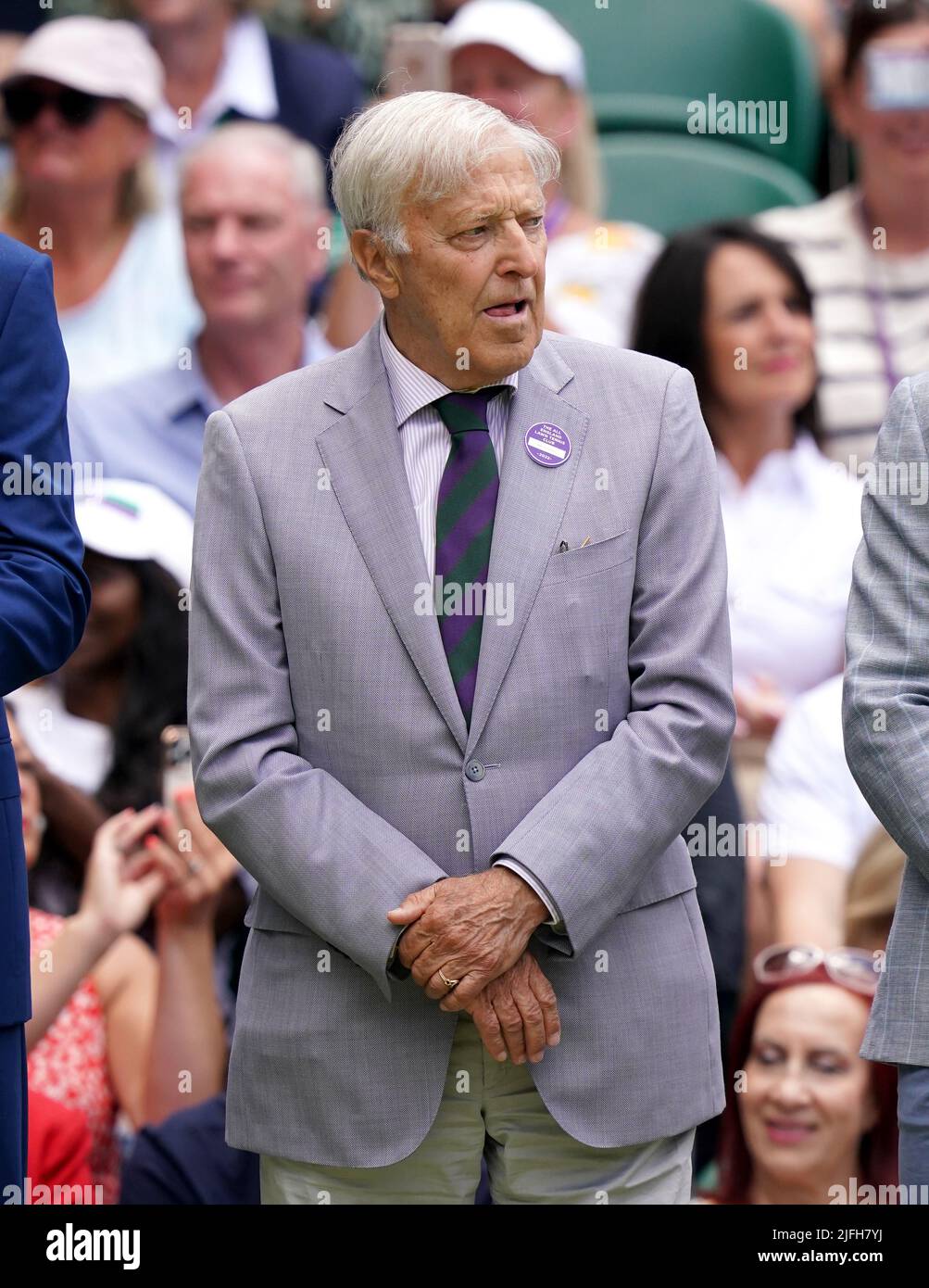Jan Kodes during day seven of the 2022 Wimbledon Championships at the ...