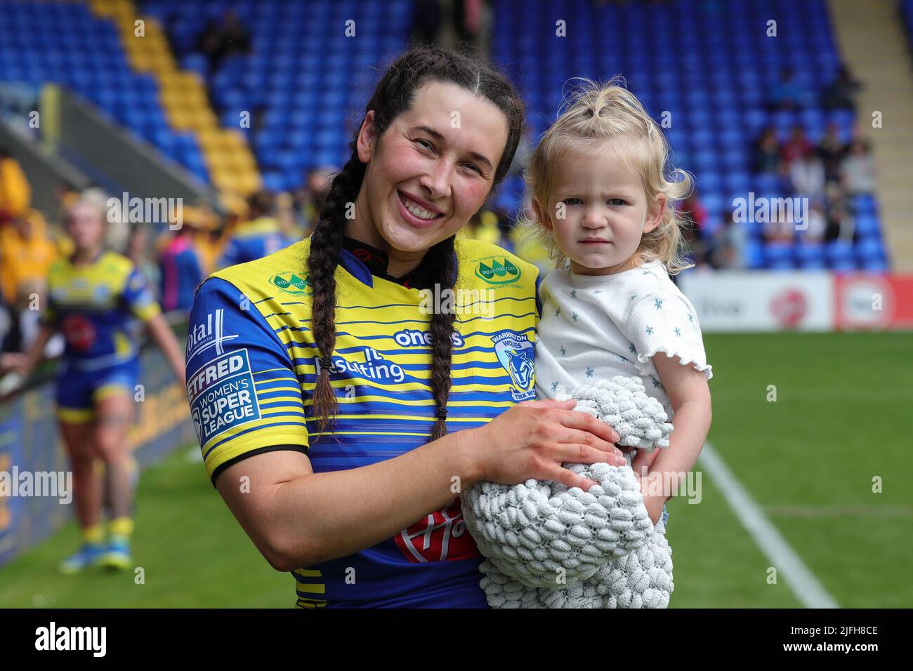 Georgia Westwood #16 of Warrington Wolves Women poses for a picture ...