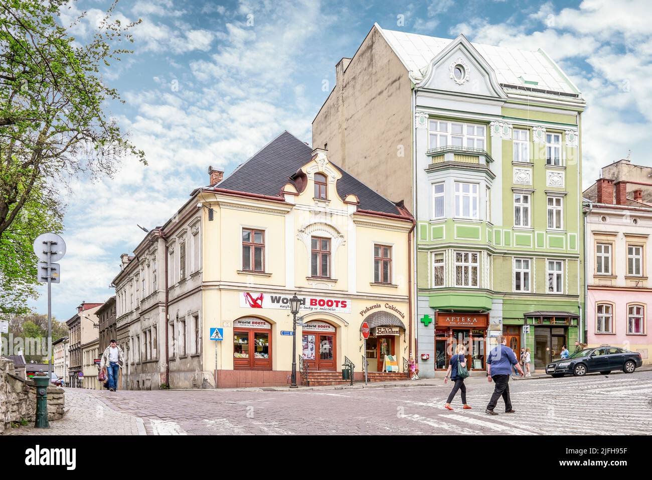 Old town in Cieszyn, Poland Stock Photo - Alamy
