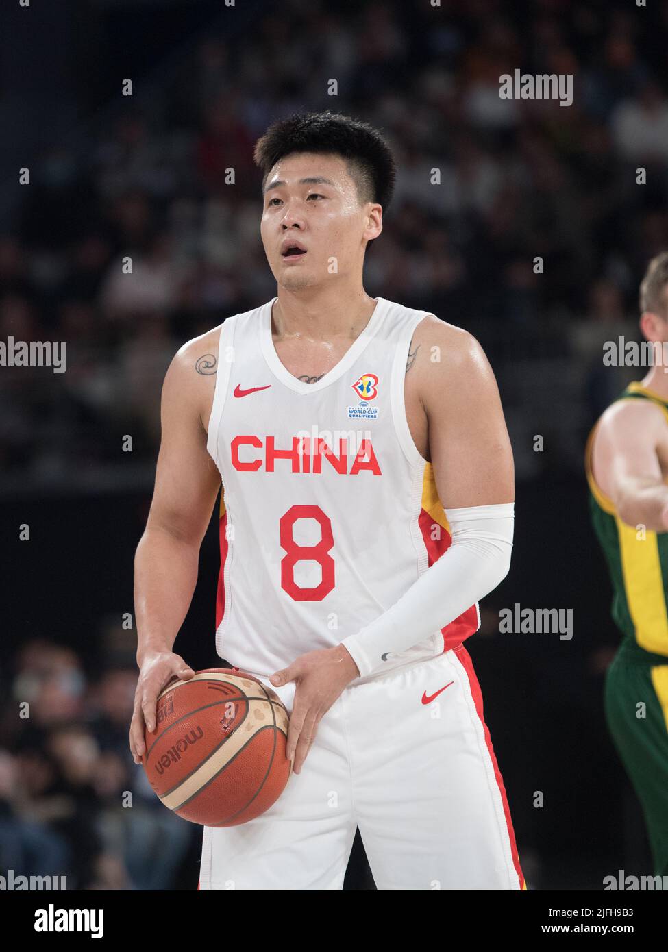 Melbourne, Australia. 03rd July, 2022. Rui Zhao of China Basketball ...