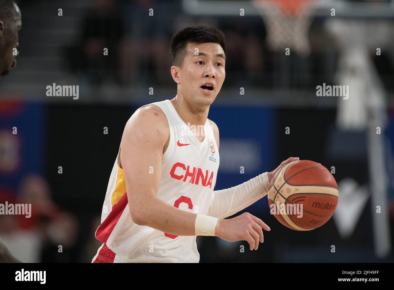 Ailun Guo of China Basketball team in action during the FIBA World Cup ...