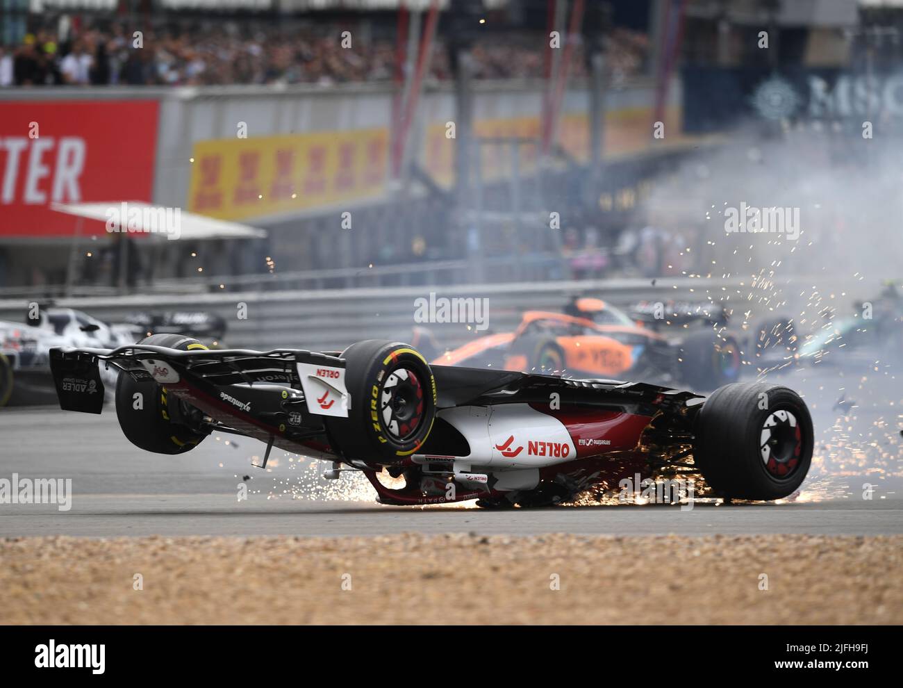 Sliding car f1 hi-res stock photography and images - Alamy