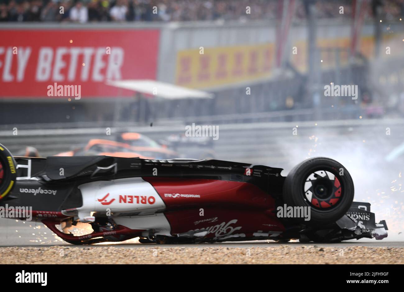 Sliding car f1 hi-res stock photography and images - Alamy