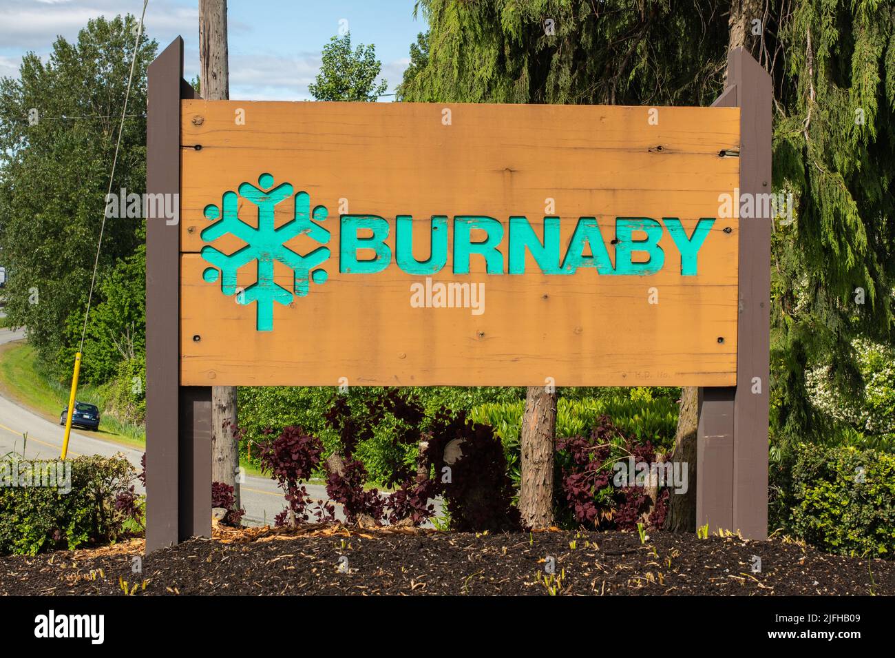 Welcome to british columbia sign hi-res stock photography and images ...