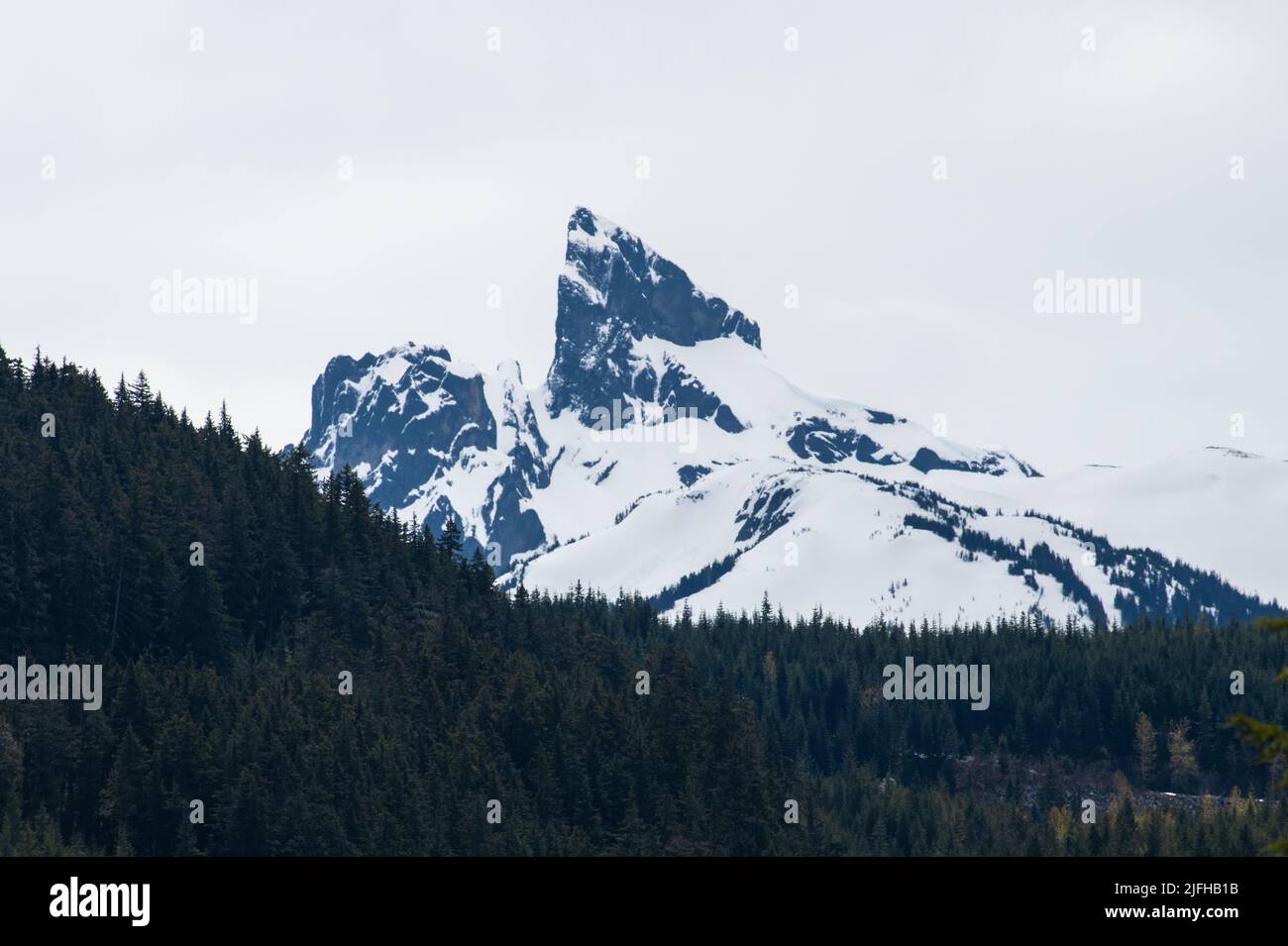 The Black Tusk, Sea to Sky Country, British Columbia, Canada Stock ...