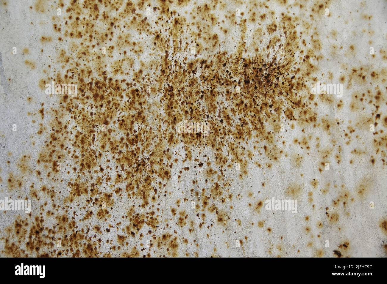 Detail of metal wall in ruins, rust and abandonment Stock Photo - Alamy