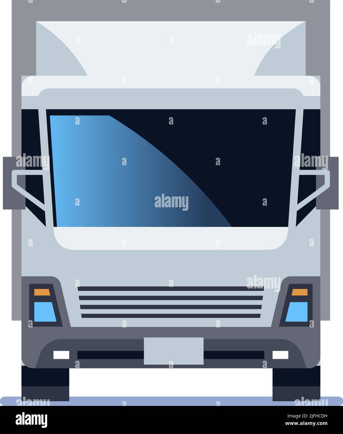 Lorry front hi-res stock photography and images - Alamy