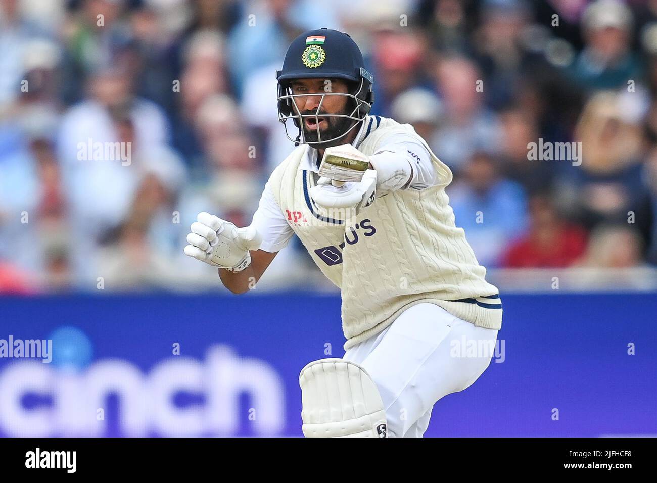 Cheteshwar pujara test hi-res stock photography and images - Alamy