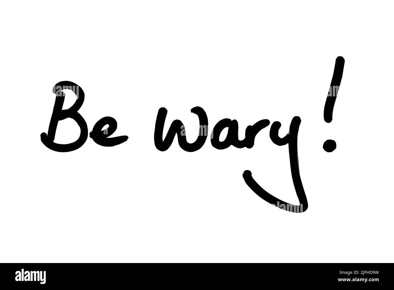 Wary suspicious hi-res stock photography and images - Alamy