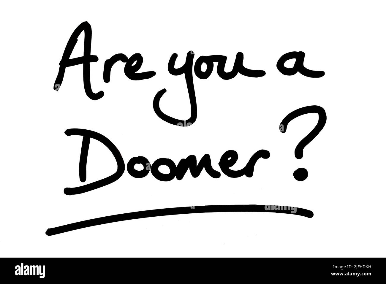 Doomers hi-res stock photography and images - Alamy