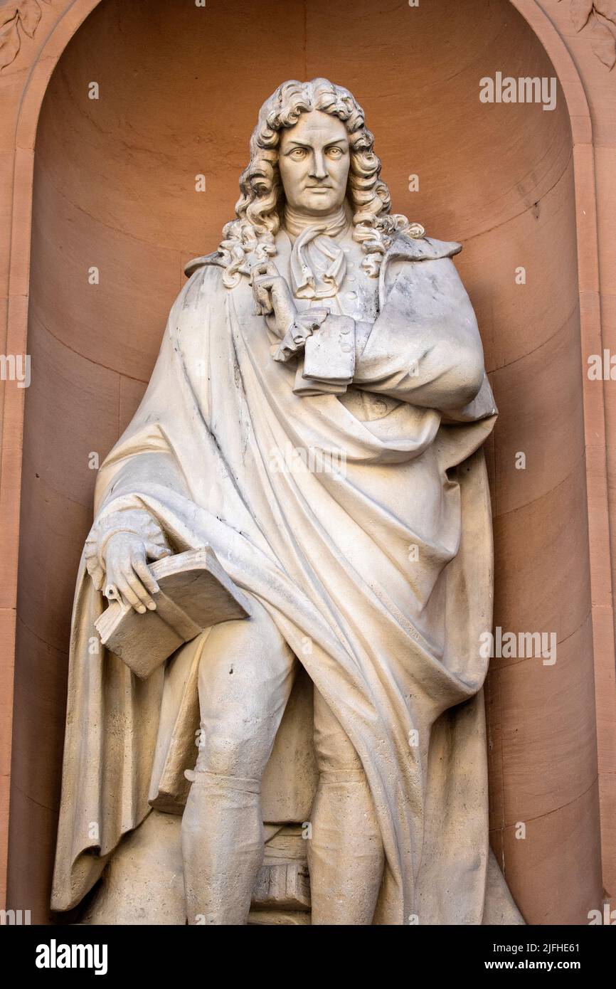 London, UK - March 8th 2022: Gottfried Willhelm Liebniz - German ...