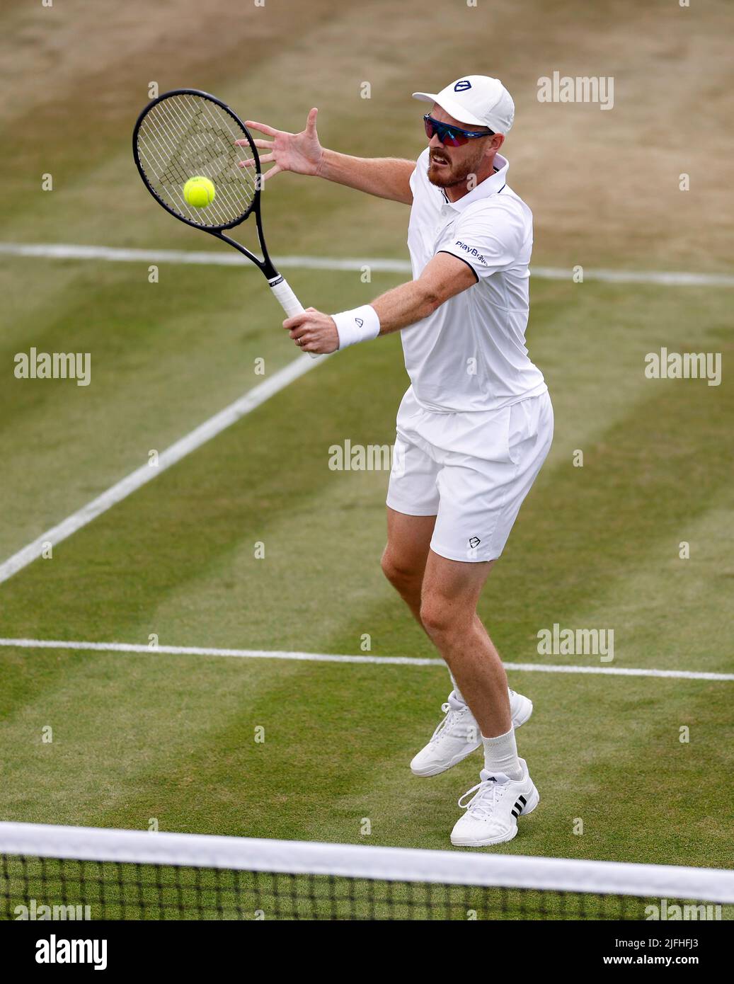 Jamie Murray during their Mixed Doubles second round match with partner ...