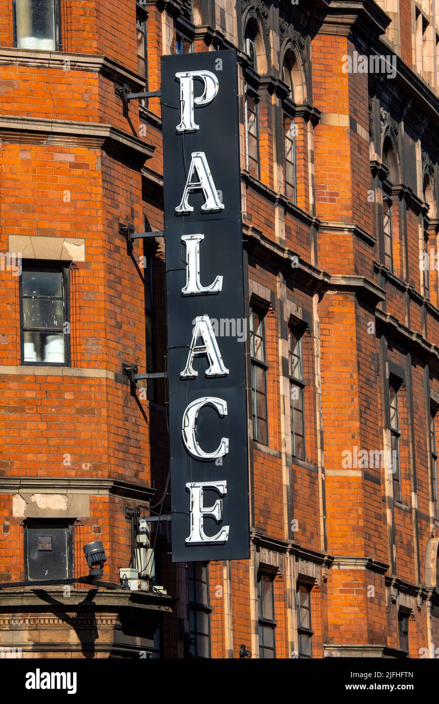 London, UK - March 8th 2022: The sign on the exterior of the historic ...