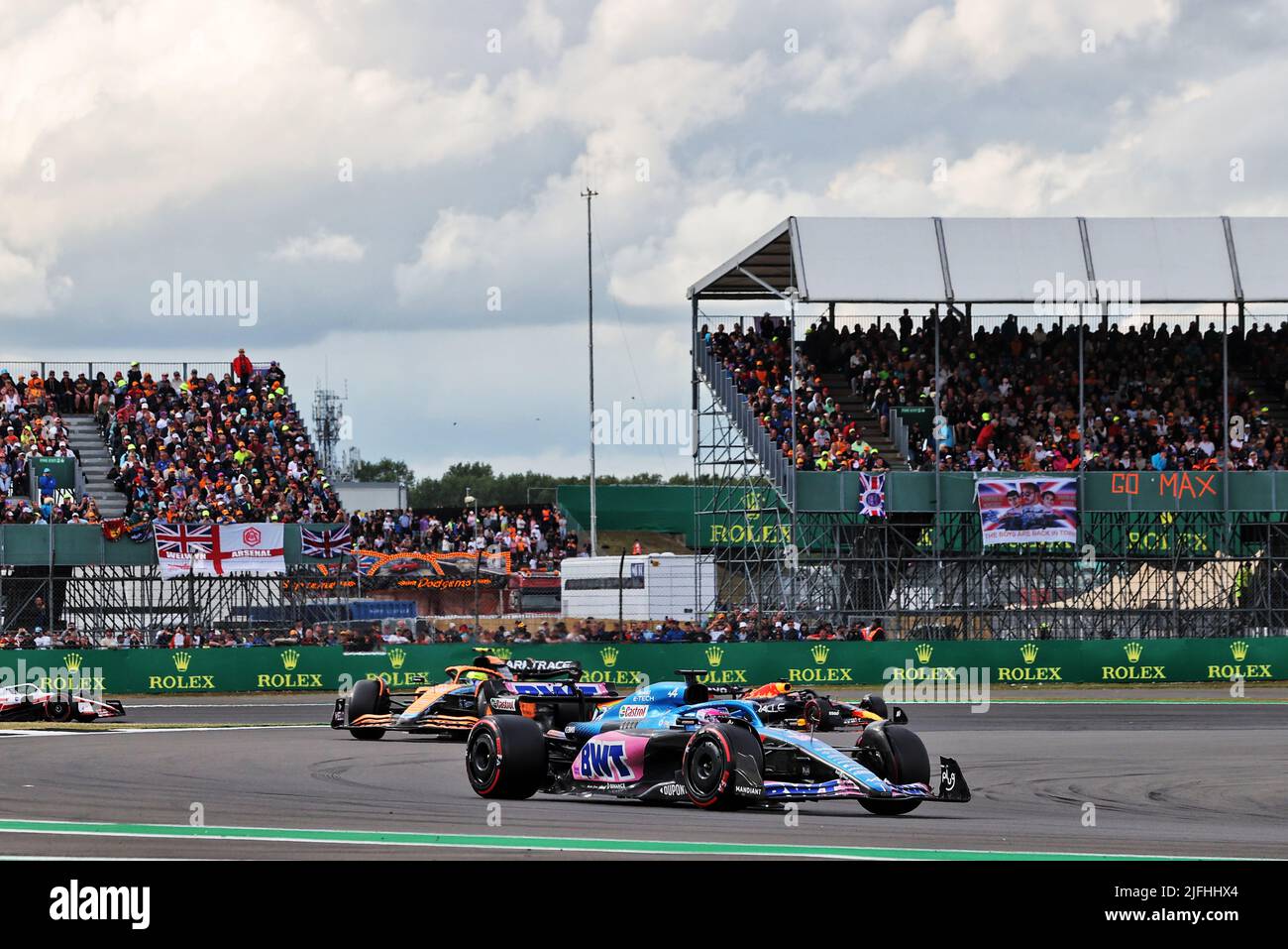 Silverstone, UK. 03rd July, 2022. Fernando Alonso (ESP) Alpine F1 Team ...