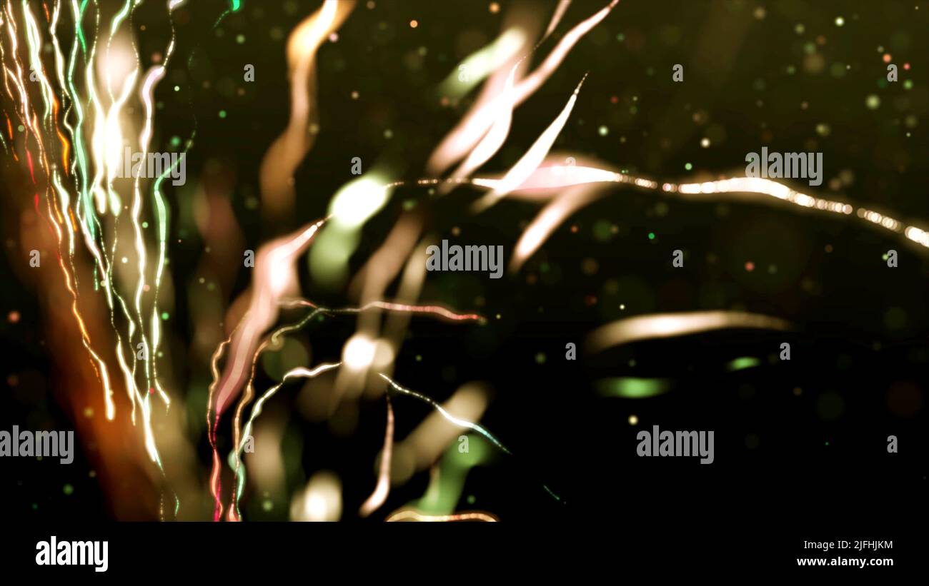 An illustration 3d of an abstract photo of electricity Stock Photo - Alamy
