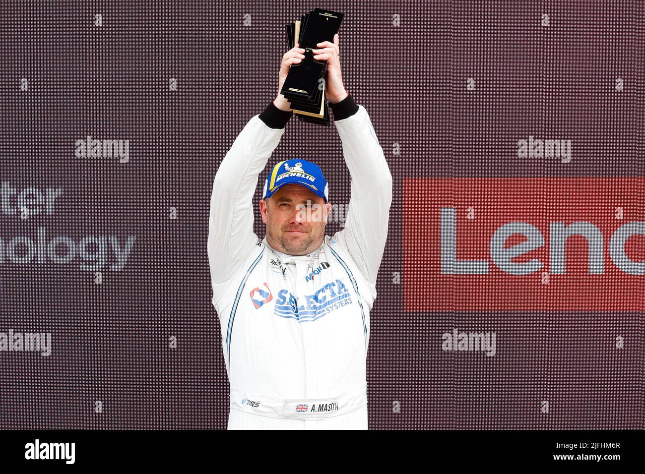 Silverstone, UK. 3rd July, 2022. #23 Aaron Mason (GB, Pierre Martinet ...