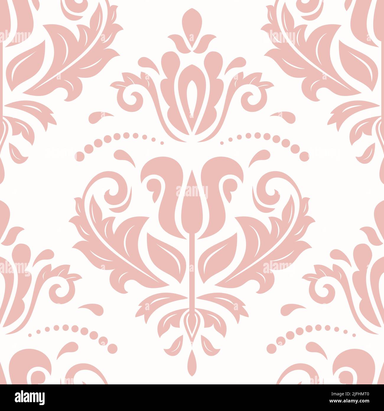 Orient vector classic pattern. Seamless abstract background with ...