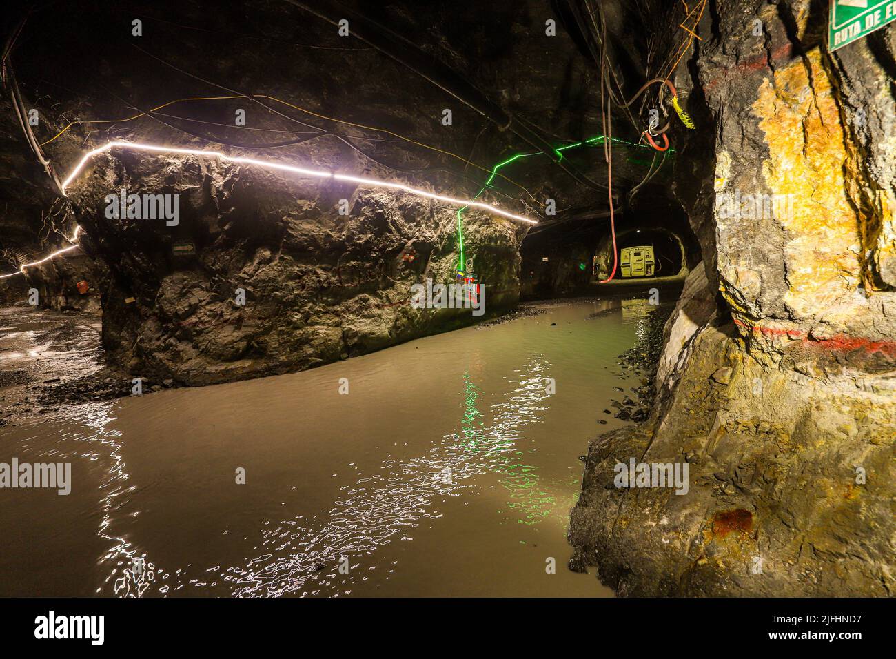 Mining underground hi-res stock photography and images - Alamy