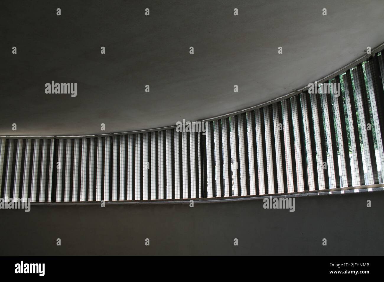 inner view of air vents in a parking place Stock Photo - Alamy