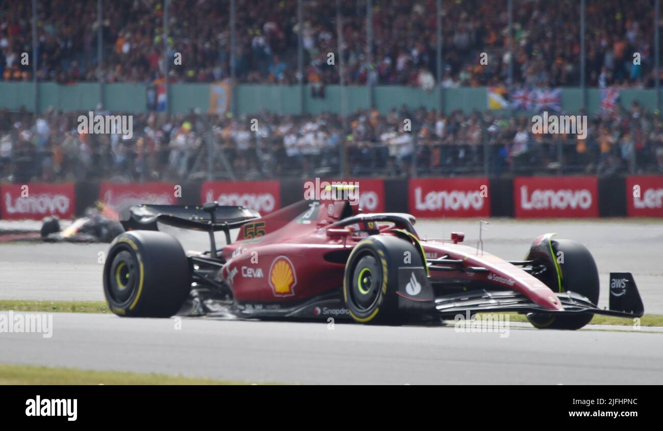Silverstone 2022 sainz hi-res stock photography and images - Alamy