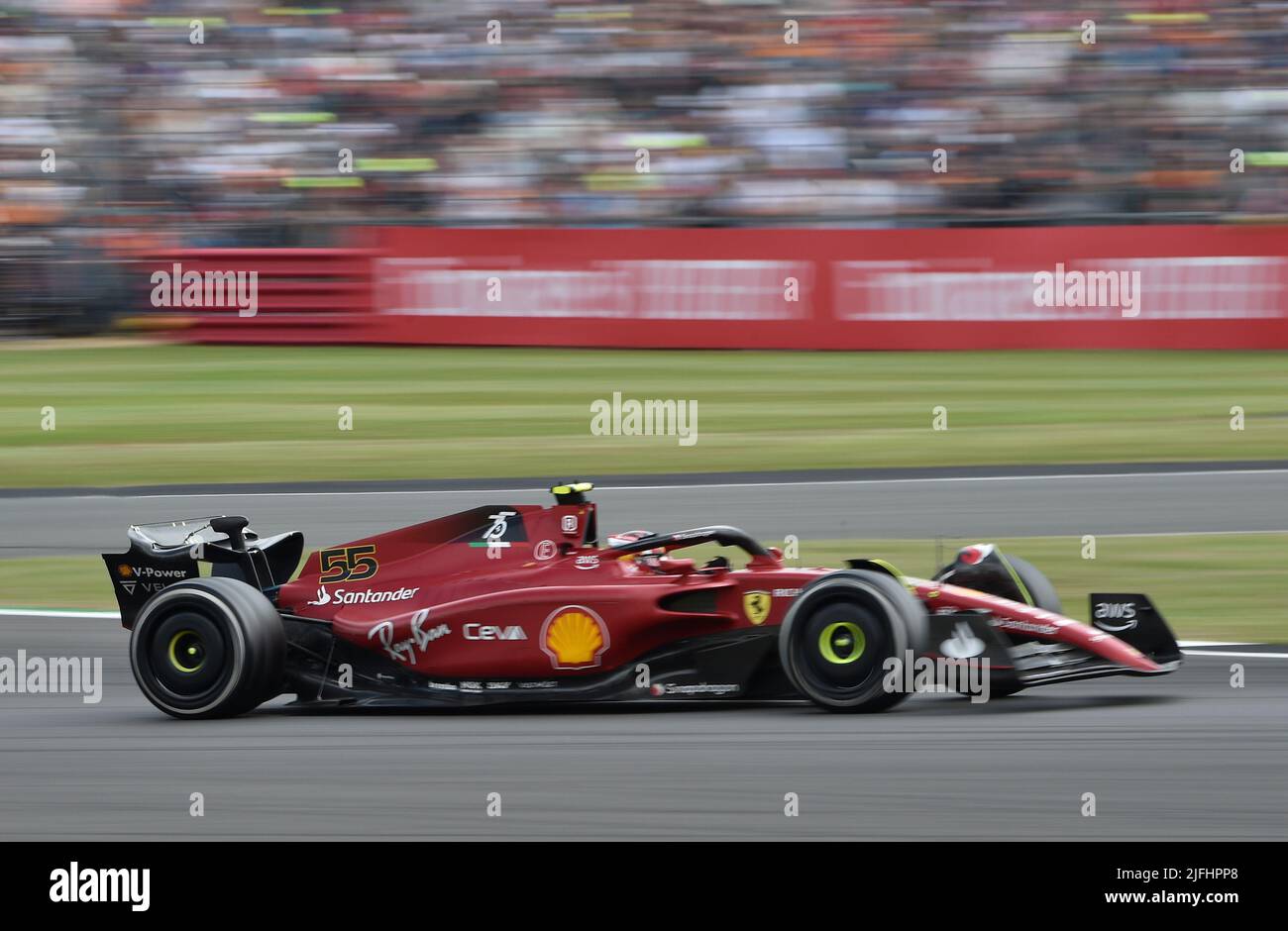 Silverstone 2022 sainz hi-res stock photography and images - Alamy