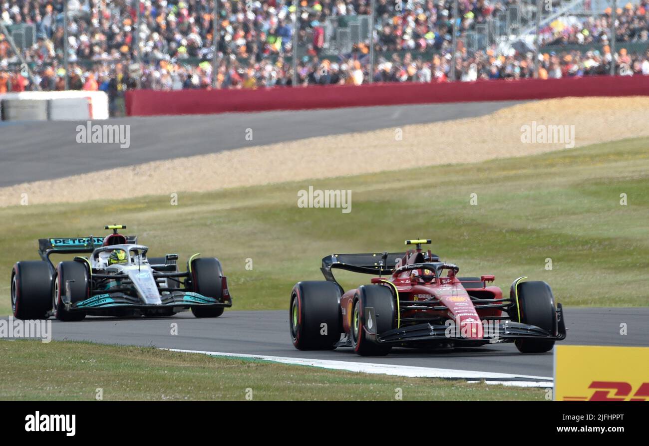 Silverstone 2022 sainz hi-res stock photography and images - Alamy