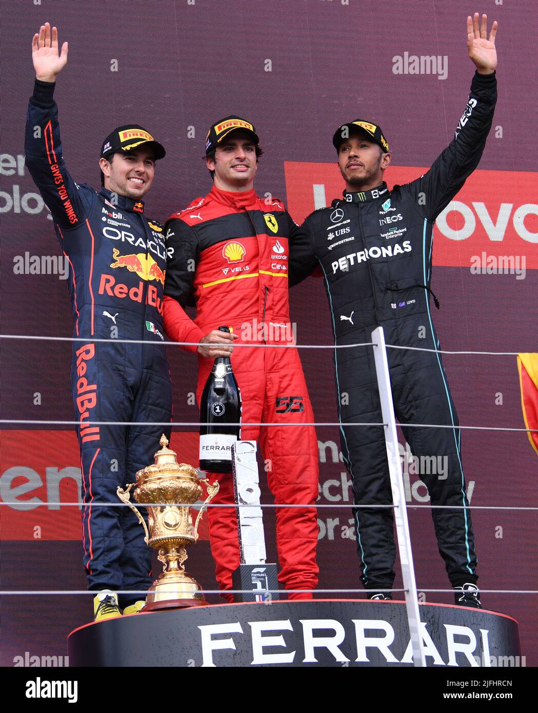Sergio perez carlos sainz hi-res stock photography and images - Alamy