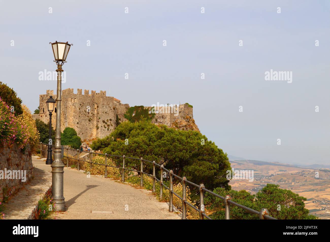Erice, Sicily (Italy): Venus Castle (Castello di Venere), medieval ...