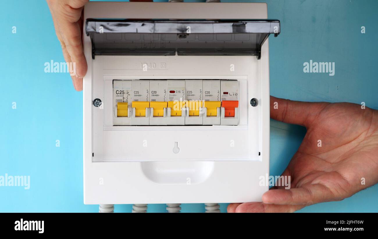 Electrical work to upgrade electric panel with circuit breakers of ...