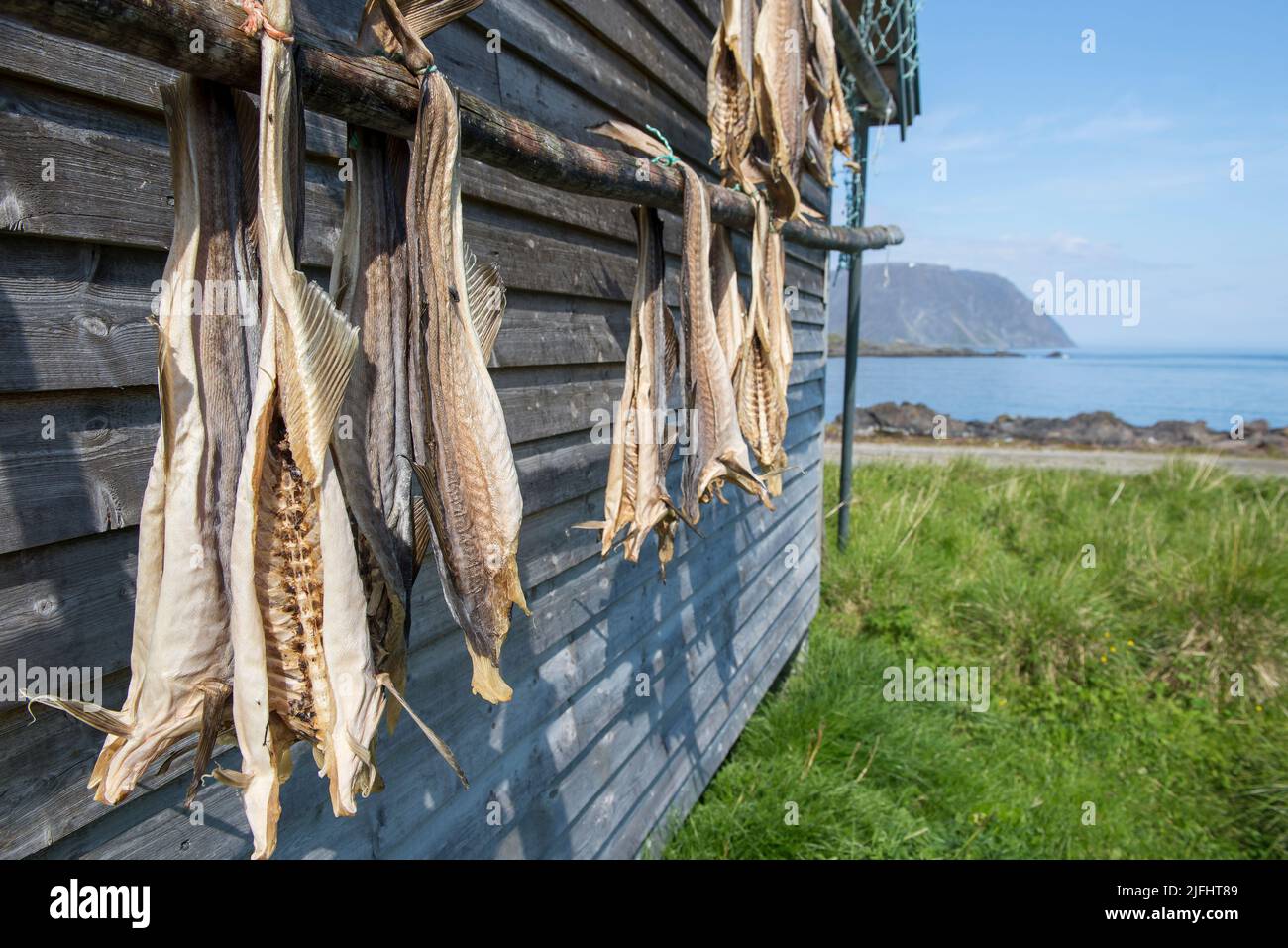 Honningsvag Nordkapp. Norwegian. 06.23.2015.Drying room for Norwegian ...