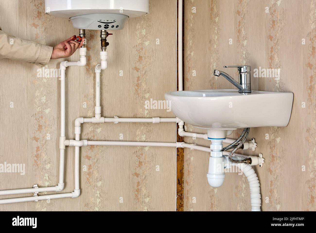 Ball valve with butterfly handle for electric tank water heater ...