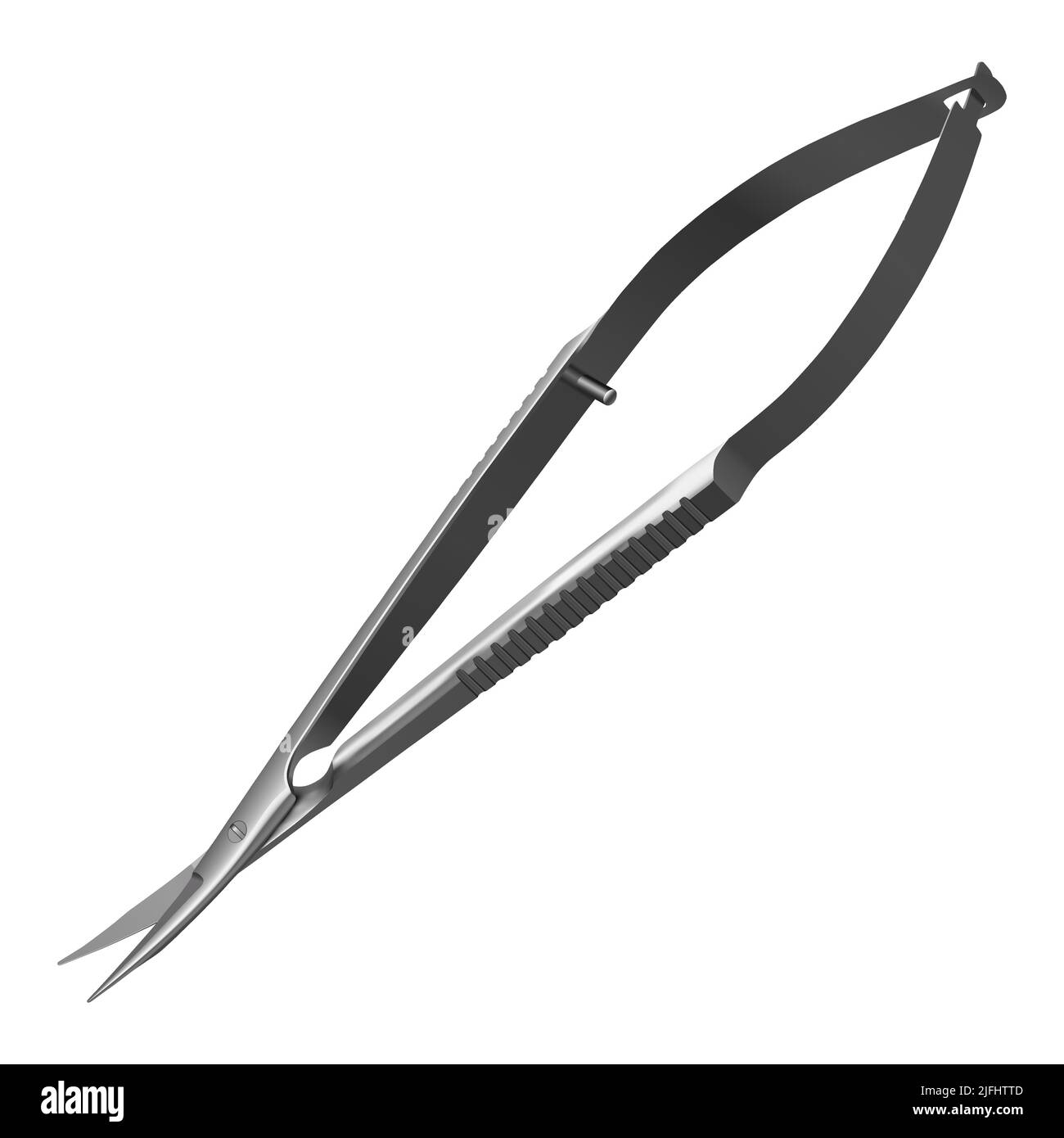 Microsurgical scissors. Surgical tool. Special medical equipment ...