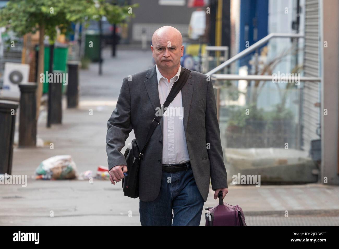 Mick lynch secretary general hi-res stock photography and images - Alamy