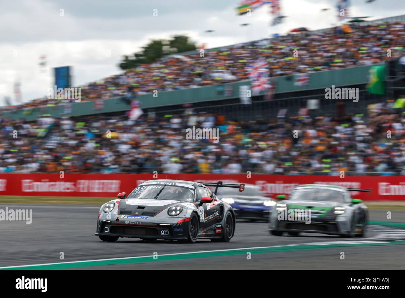 Silverstone, UK. 3rd July, 2022. #36 Ghislain Cordeel (B, Kelly Moss ...