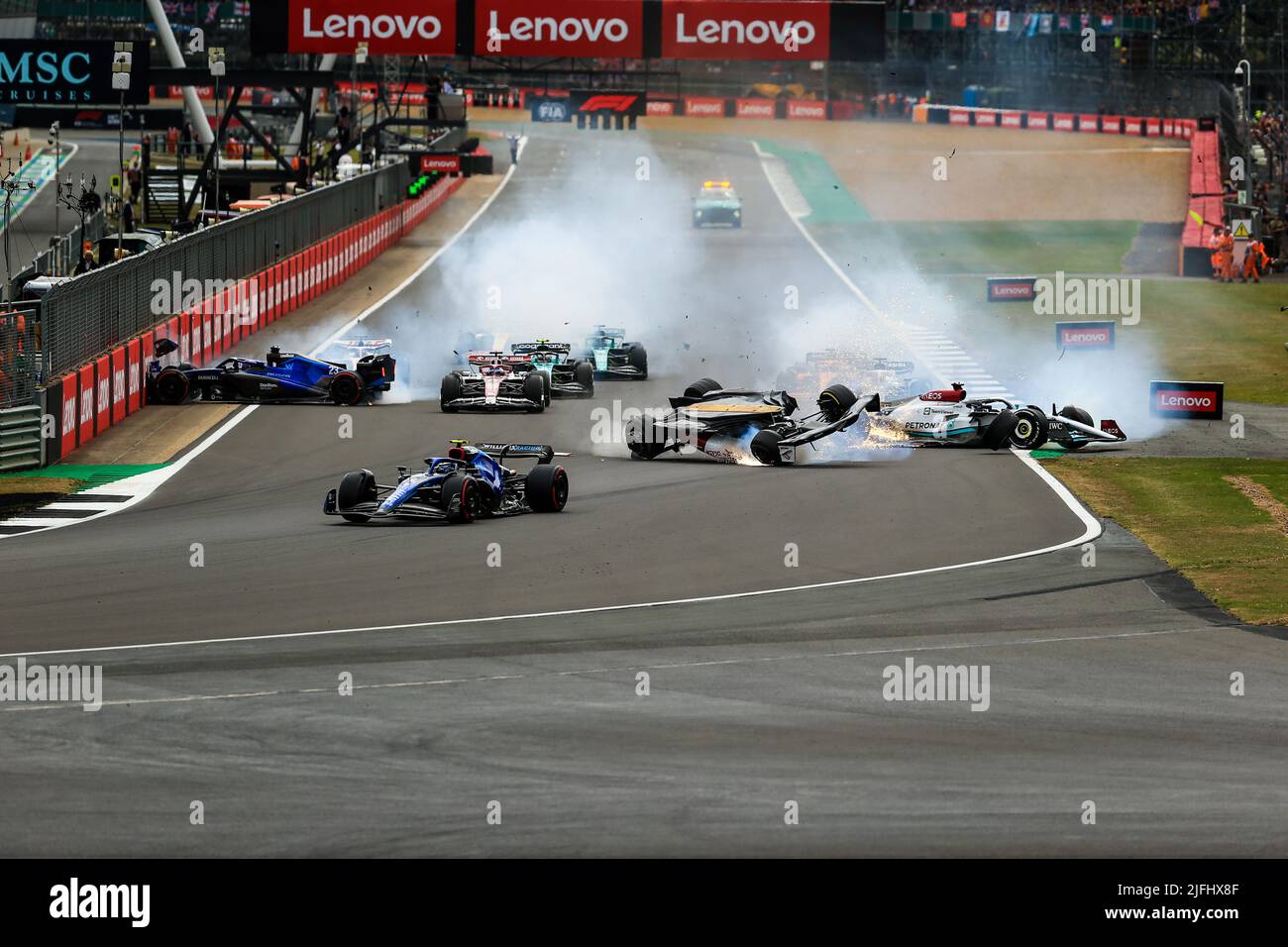 Silverstone, UK. 3rd July 2022, Silverstone Circuit, Silverstone ...