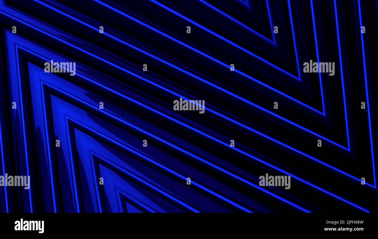 Abstract colorful optical illusion with slowly moving triangular shapes ...