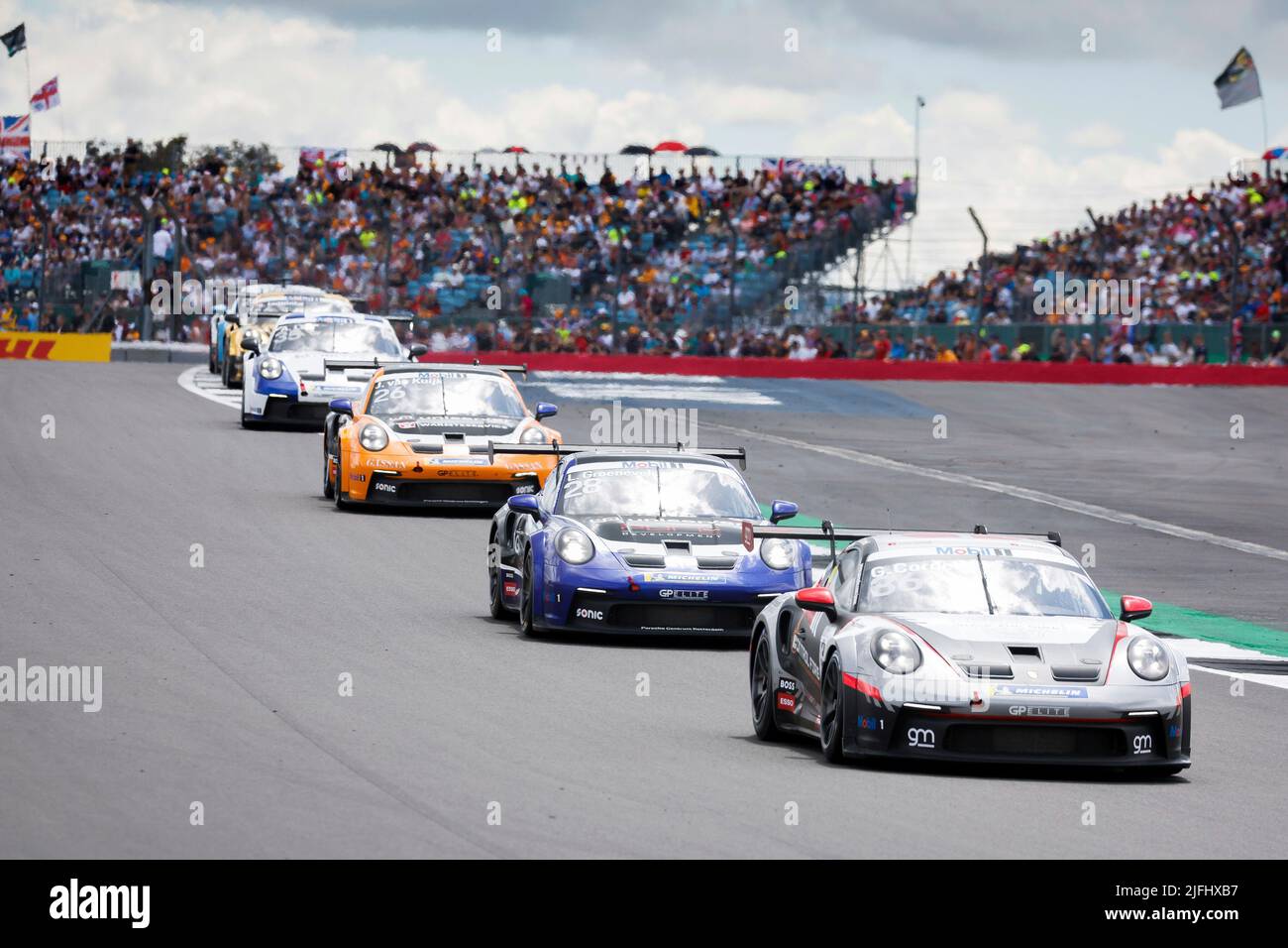 Silverstone, UK. 3rd July, 2022. #36 Ghislain Cordeel (B, Kelly Moss ...