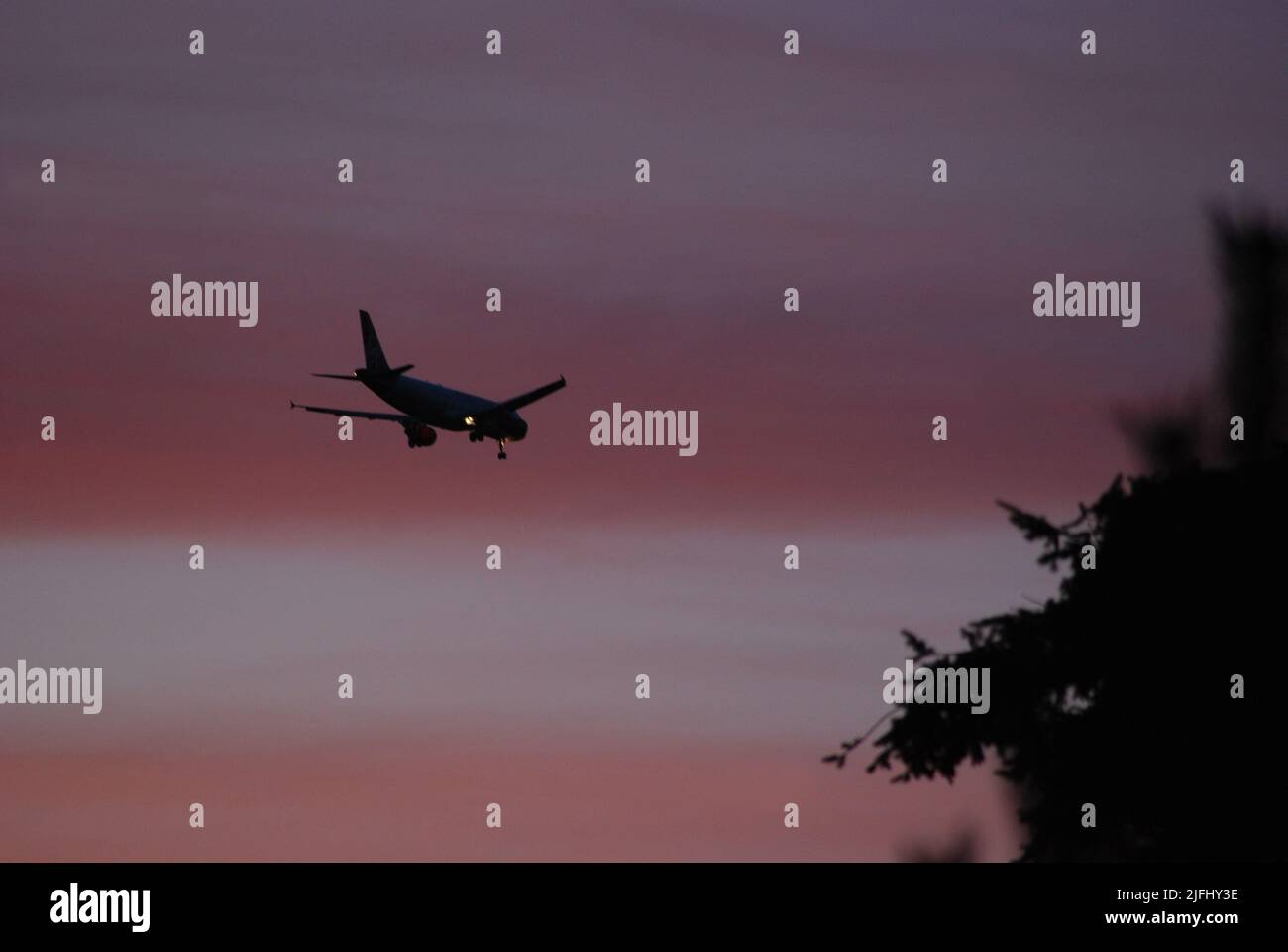 Prepare for Landing Stock Photo - Alamy